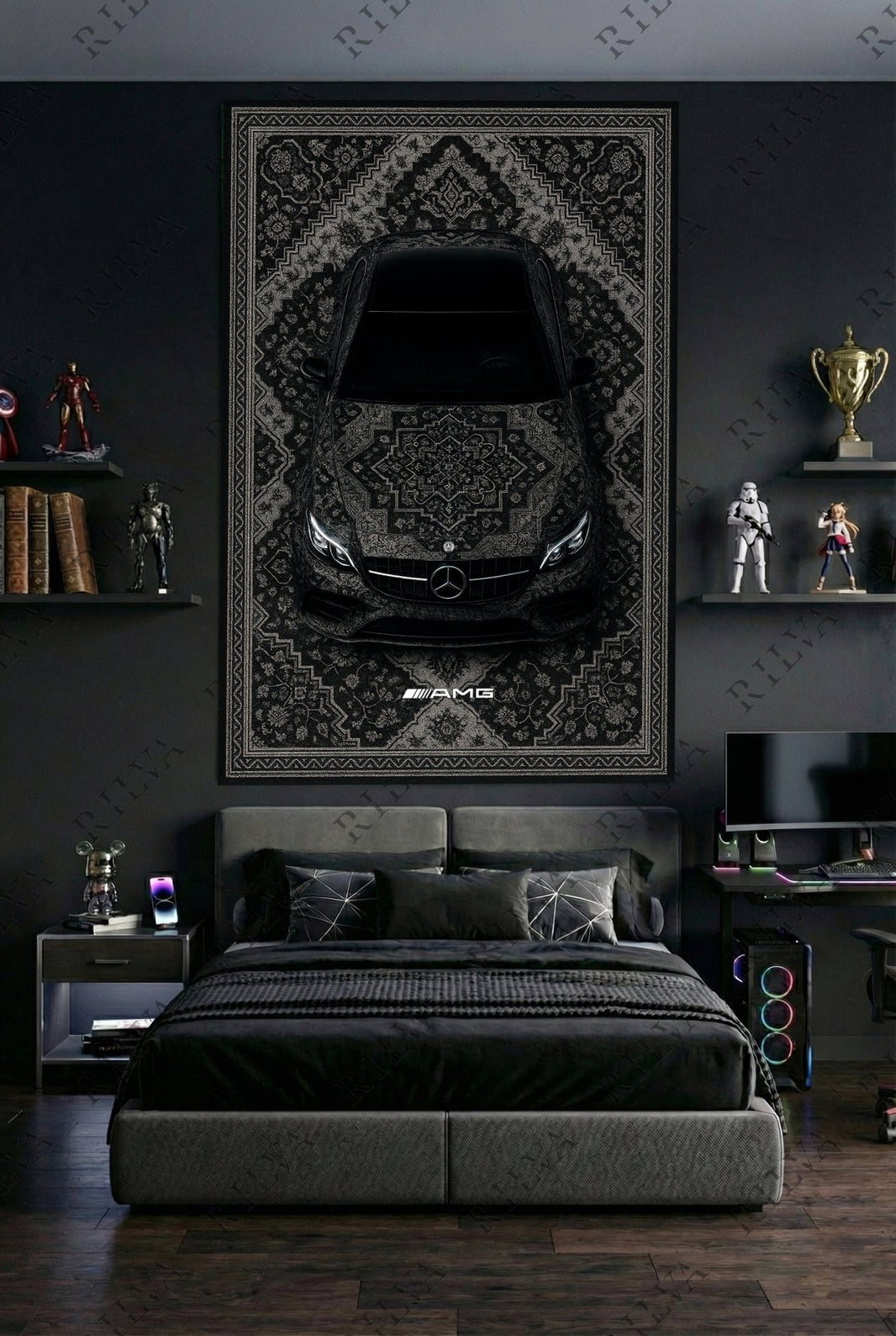Tapestry Collection – Premium Automotive Wall Tapestries – Rilva Design